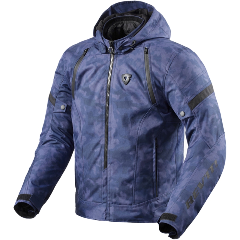 Motorradjacke Revit Flare 3 H2O camoblau | Motozem.at