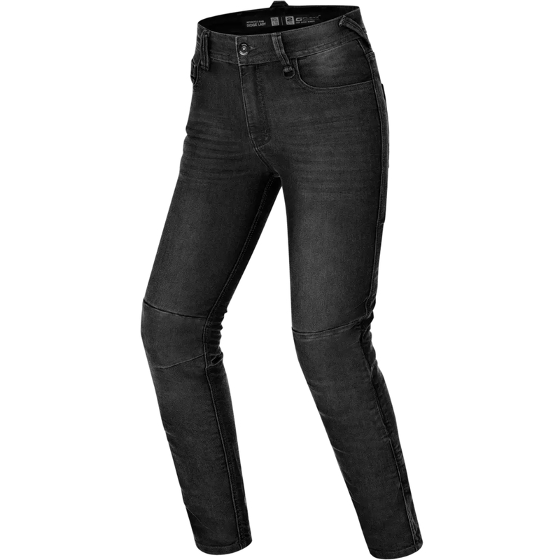 Shima Ridge Damen erweiterte Motorradjeans schwarz | Motozem.at